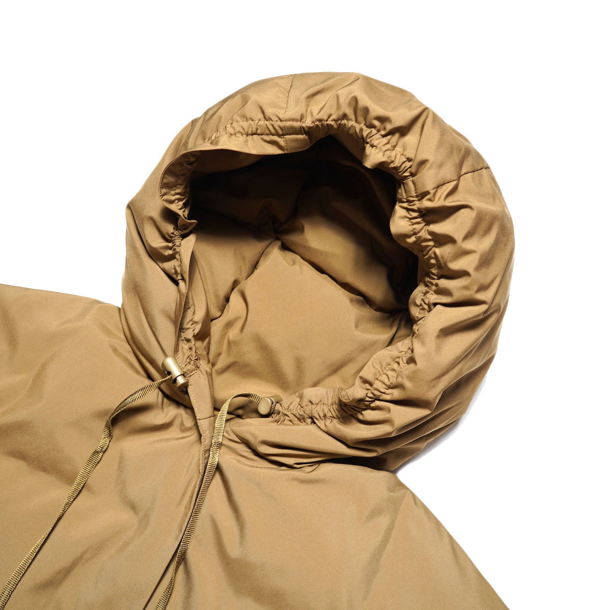 blurhms / Down Stole Jacket (Camel Brown)