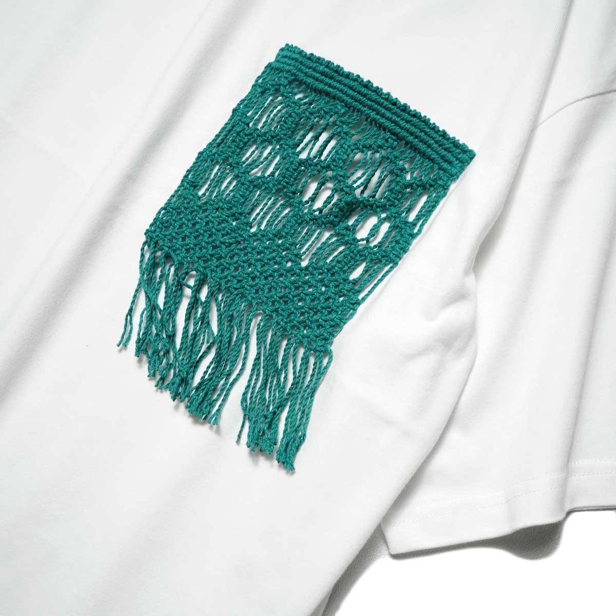 MASTER&Co. / MACRAME T-SHIRT (Green)
