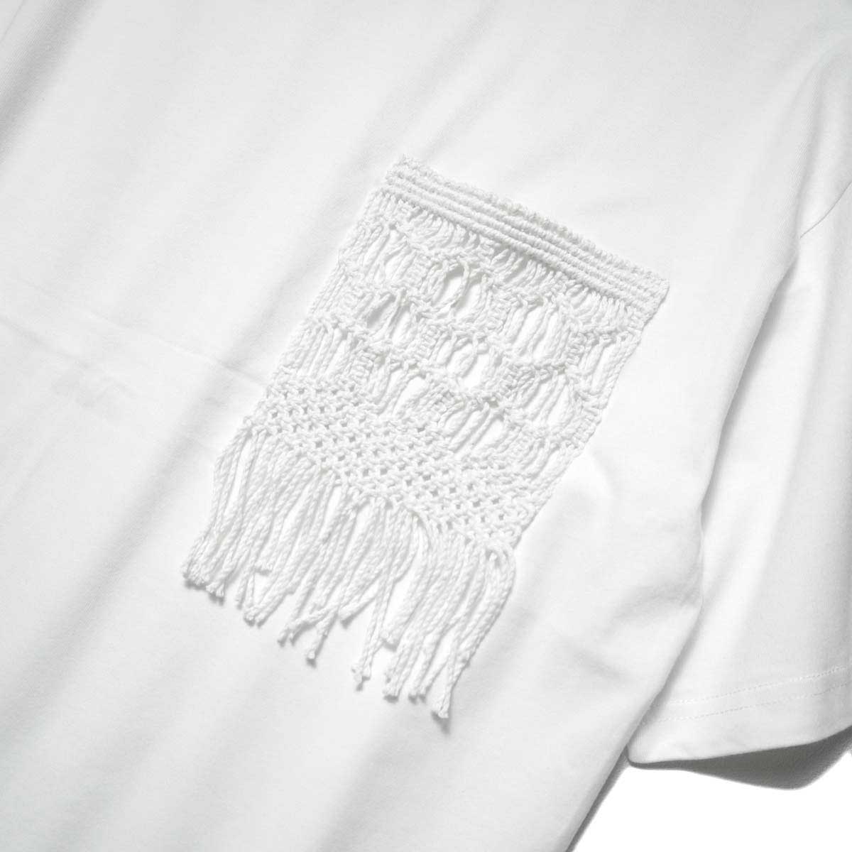 MASTER&Co. / MACRAME T-SHIRT (White)