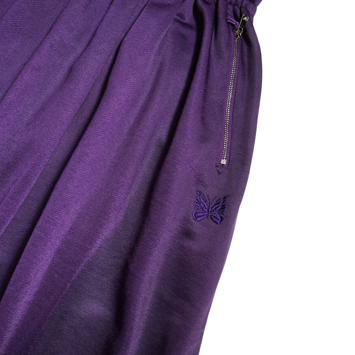 Needles / Balloon Track Skirt - Bright Jersey (Purple)